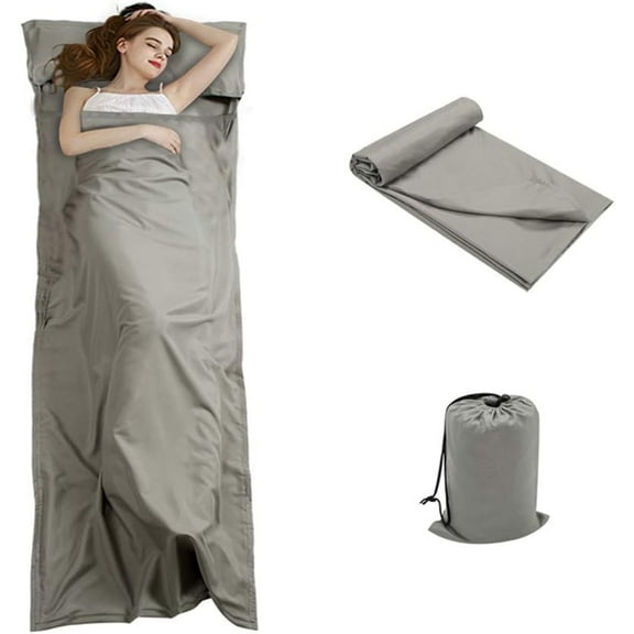Fufafayo Travel Sleeping Bag Liner, Travel Sleeping Bag Liner, Thin ...