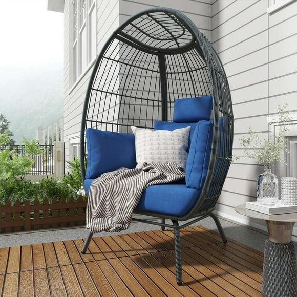 Wicker Moon Chair