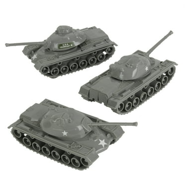 TimMee Toy Tanks for Plastic Army Men - OD Green WW2 3pc - Made in USA ...