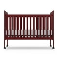 Saylike Baby Crib, 3-in-1 Convertible Crib Wood Full Size Toddler Bed ...