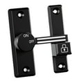 deevoka Door Latch Guard Flip Door Sliding Latch for Barn Sliding Door ...