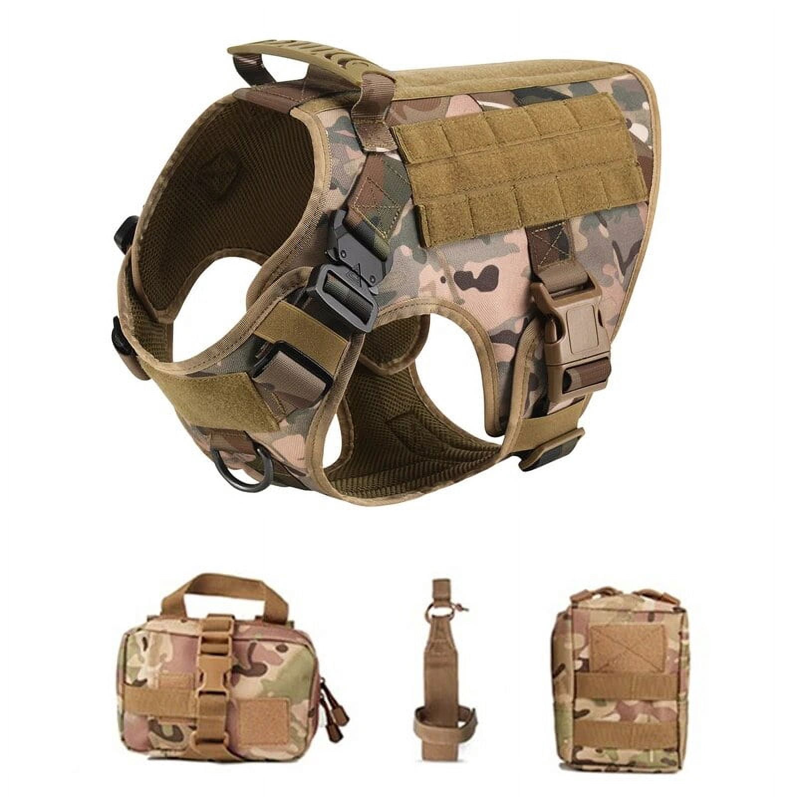 K9 Tactical Military Vest Pet German Shepherd Golden Retriever Tactical ...