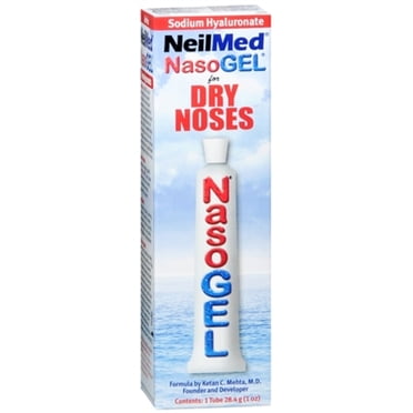 NeilMed NasoGEL, Saline Nasal Gel Moisturizer, Hydrates Dry Noses, 1 Oz ...