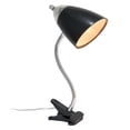 Simple Designs 17.5" Flossy Flexible Gooseneck Clip Light Desk Lamp ...
