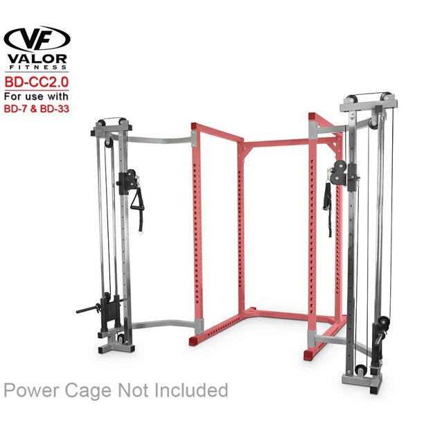 Valor Fitness BD-CC2.0 Cage Cable Crossover Attachment 2.0" Frame ...