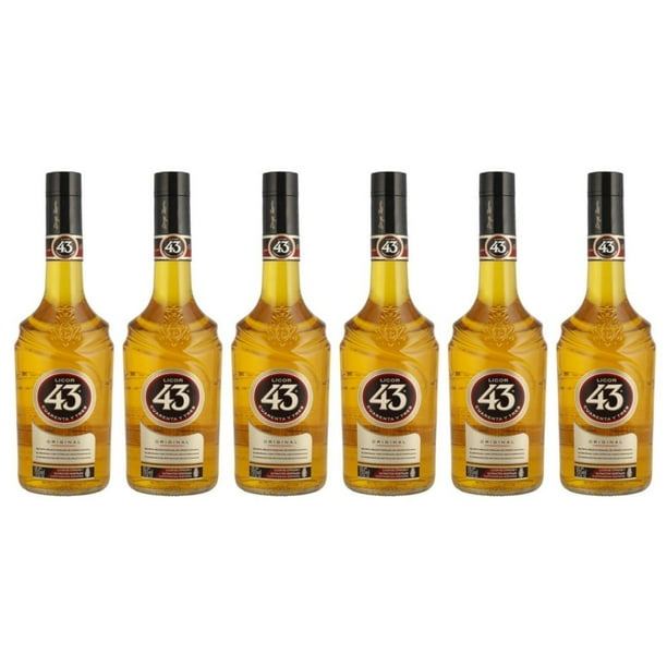 Pack de 6 Licor 43 700 ml 43 700 ml | Bodega Aurrera en línea