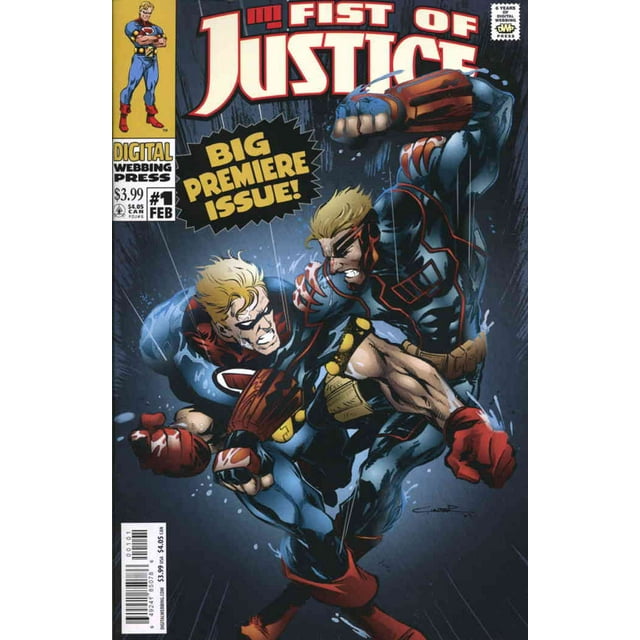 Fist of Justice #1 VF ; Digital Webbing Comic Book - Walmart.com
