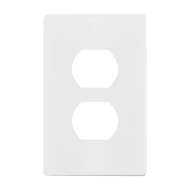 ENERLITES Screwless Duplex Wall Plate, Receptacle Outlet Cover ...
