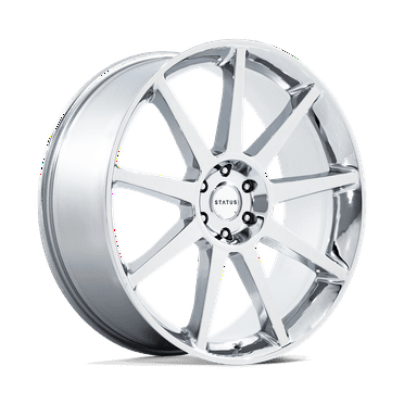 Performance Replicas Cast Aluminum Rim PR210 24X10 6X5.5 CHROME 30MM ...