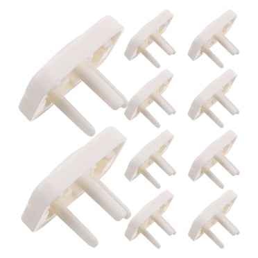 Ziz Home Child Safety Outlet Covers - 4 Pack | Self-Closing | ABS ...
