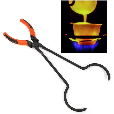 Crucible Tongs, Steel Crucible Tong Gold Melting Furnace Holder Clamp ...