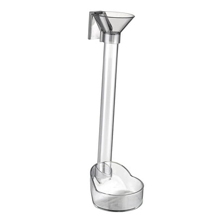 Feeding Tube Transparent Dish Tray for Clams Fish Tank Aquarium ...