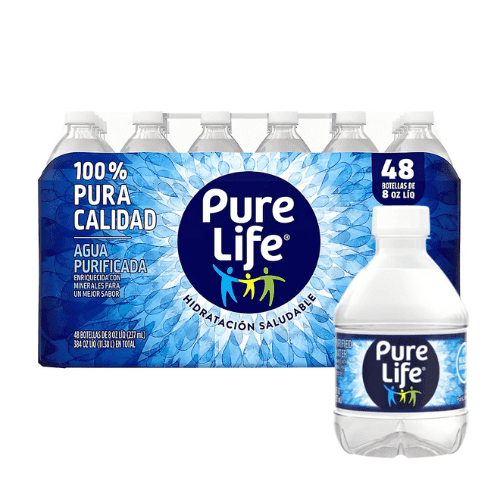 Pure Life Purified Water, 40 Pack Bottled Water, 16.9 fl. oz - Walmart.com
