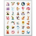 35pcs-70pcs Cute Stickers Animal Kids Stickers Playful Stationery ...
