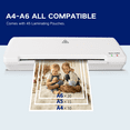 Laminator 9 Inch A4 Laminator Machine, Desktop Thermal Laminator Never ...