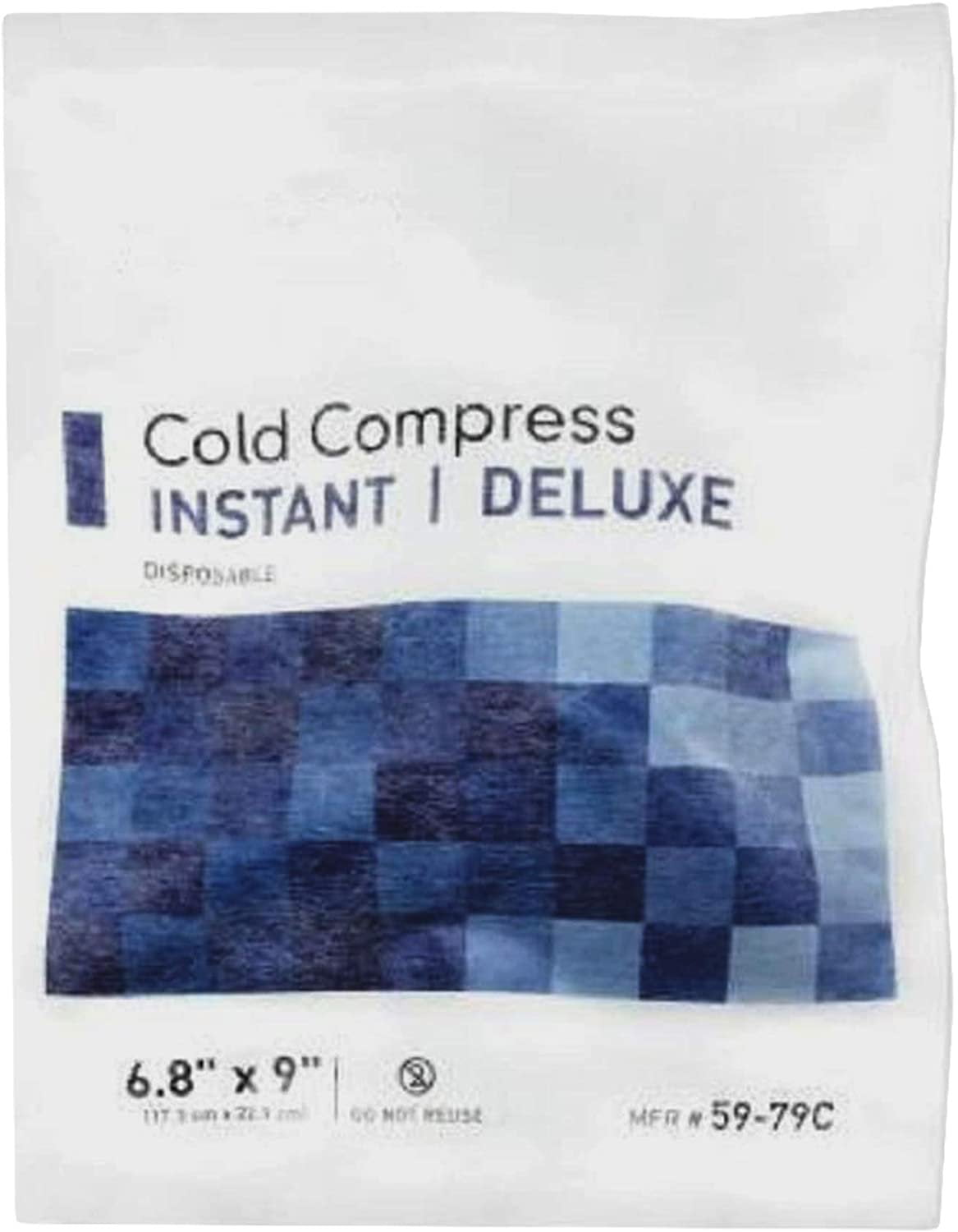Case of 24 Instant Disposable Cold Packs Large 6.8 x 9. First Aid Cold ...