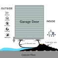 Surpass Garage Door Floor Seal, Universal Rubber Weather Stripping ...