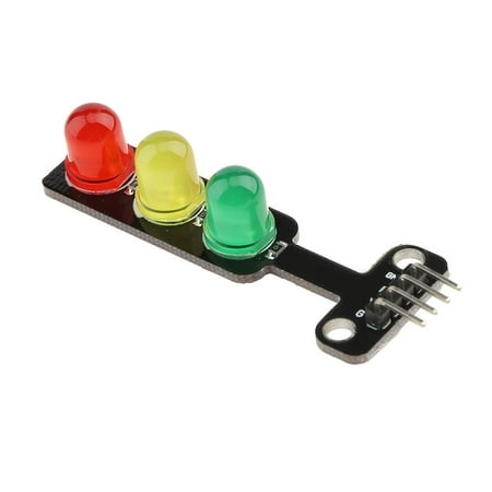 Coiry 5V Mini Traffic Light Red Yellow Green 5mm LED Display Module for ...