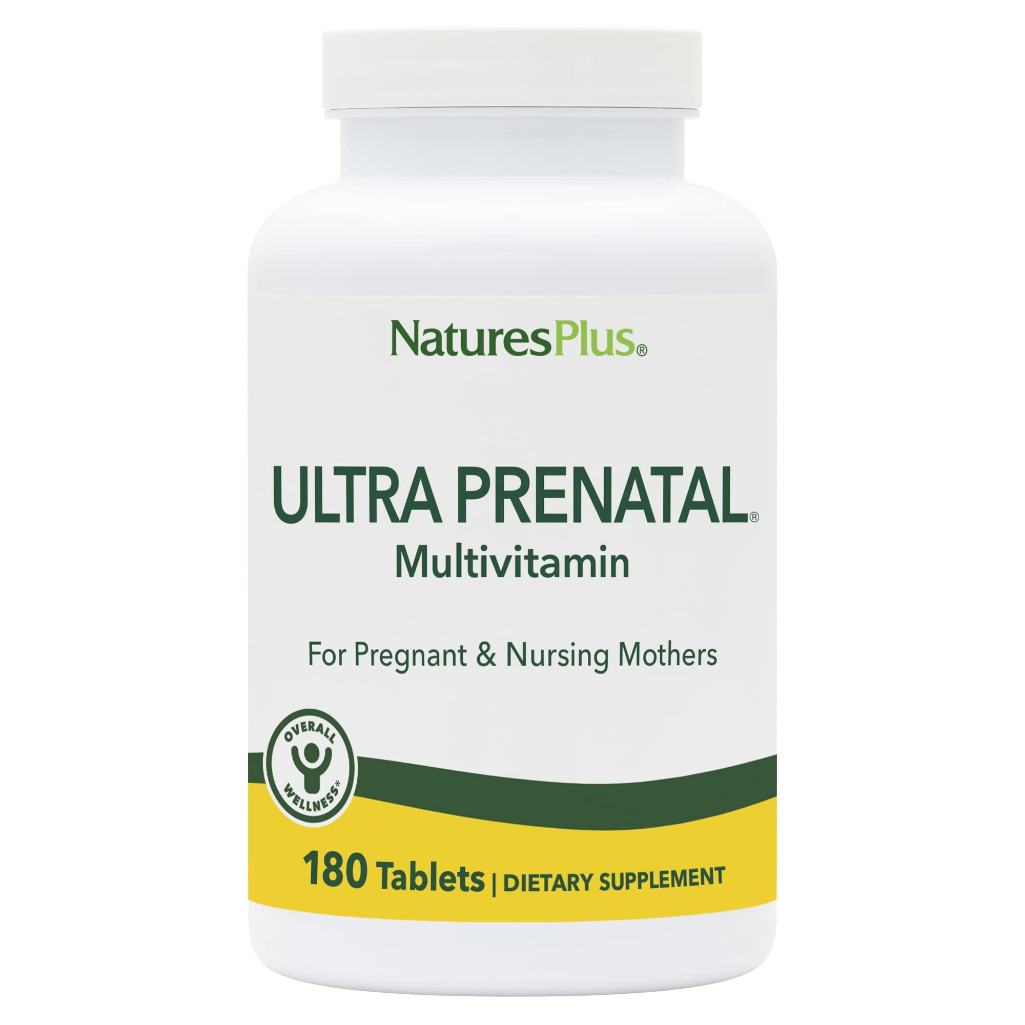 Multivitamínico prenatal Natures Plus Ultra 180 comprimidos | Walmart ...