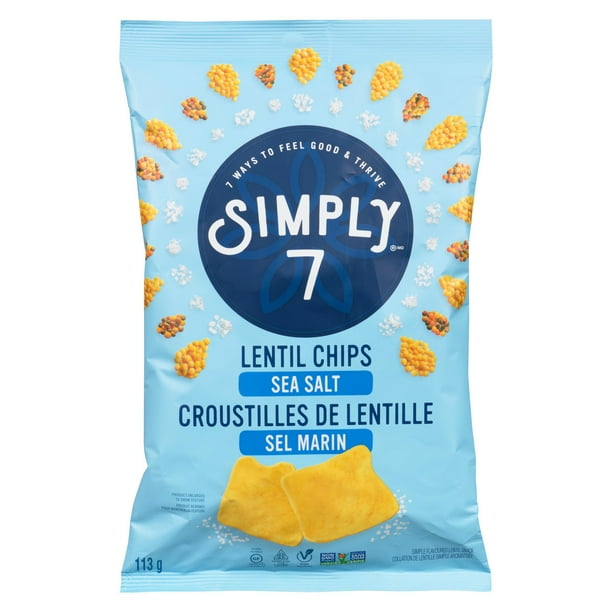Simply 7 Lentil Chips Sea Salt - Walmart.ca