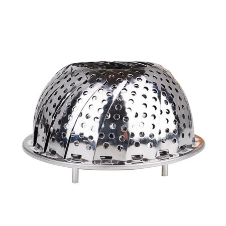 Homeholiday Stainless Steel Folding Food Steamer Multifunctional ...