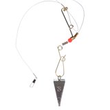 Hurricane BR27-3 Double Drop Bottom Rig (3 Ounce Sinker & 27" Leader ...