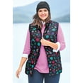 Woman Within Womens Plus Size Quilted Vest Vest