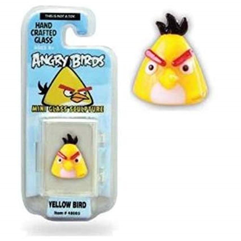 Angry Birds Mini Glass Sculpture - Hand Crafted - Limited Edition ...
