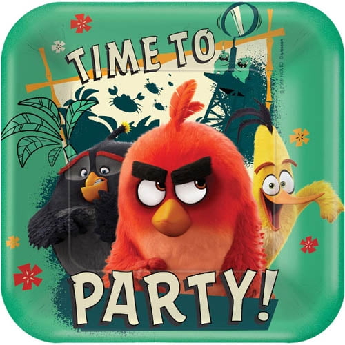 Angry Birds 2 Small Paper Plates (8ct) - Walmart.com