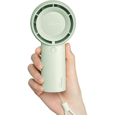 JISULIFE Handheld Turbo Fan [16H Max Cooling Time] Mini Portable Hand ...