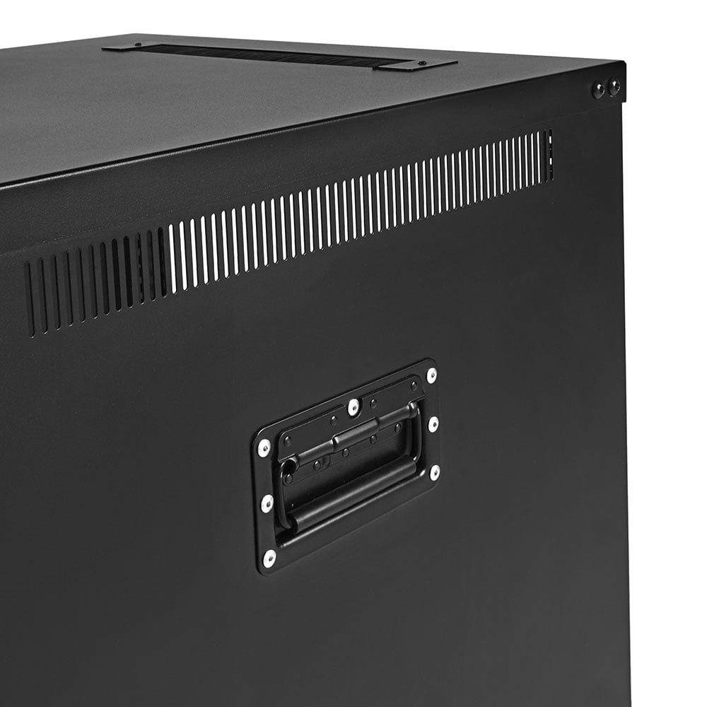 Buy NavePoint 9U Portable Rolling Network Rack, Adjustable Depth 2.5 to ...
