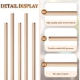 8 Pcs Bird Perches for Cage Accessories, Wooden Perch Rods Replacement ...