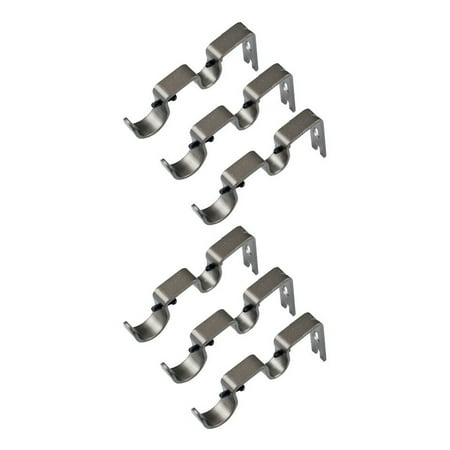 Double curtain rod bracket,curtain accessories double rod Roman rod ...