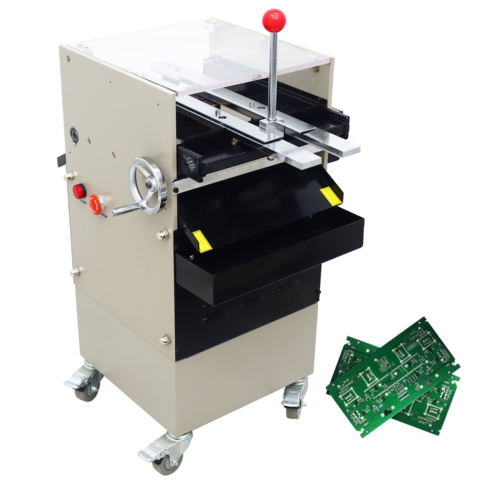 INTBUYING Semi Auto PCB Lead Cutting Machine Circuit Board Cutter with ...