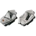JJ Cole Bundle Me Winter Baby Car Seat Cover and Bunting Bag - Sherpa ...
