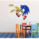 SUPER SONIC THE HEDGEHOG Wall Stickers, by Design With Vinyl - Walmart.com
