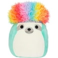Squishmallow Squish Doo 8" Aqua The Sloth with Rainbow Hair Soft ...