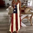 4Th of July Women'S Dresses Lightweight V Neck Sleeveless Long Dress ...
