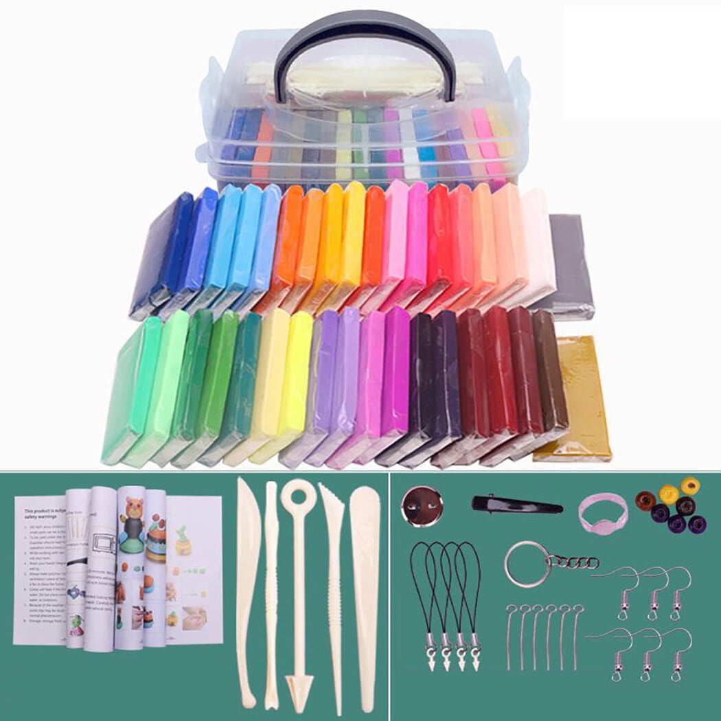 Click here for Coofit Art Craft Clay Kit - 32 Colors Soft Diy Ove... prices