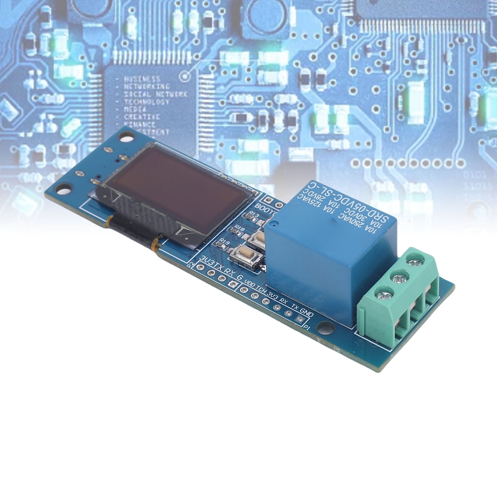 Module ZW101 Fingerprint Relay Module Fingerprint Access Control Relay ...