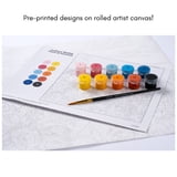 Plaid Sunflower Meadow Modern Paint-by-Number Art Kit, 12 Piece ...