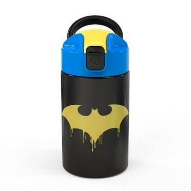 Batman 816636 30 oz Batman Classic Logo Sullivan Water Bottle, Black ...