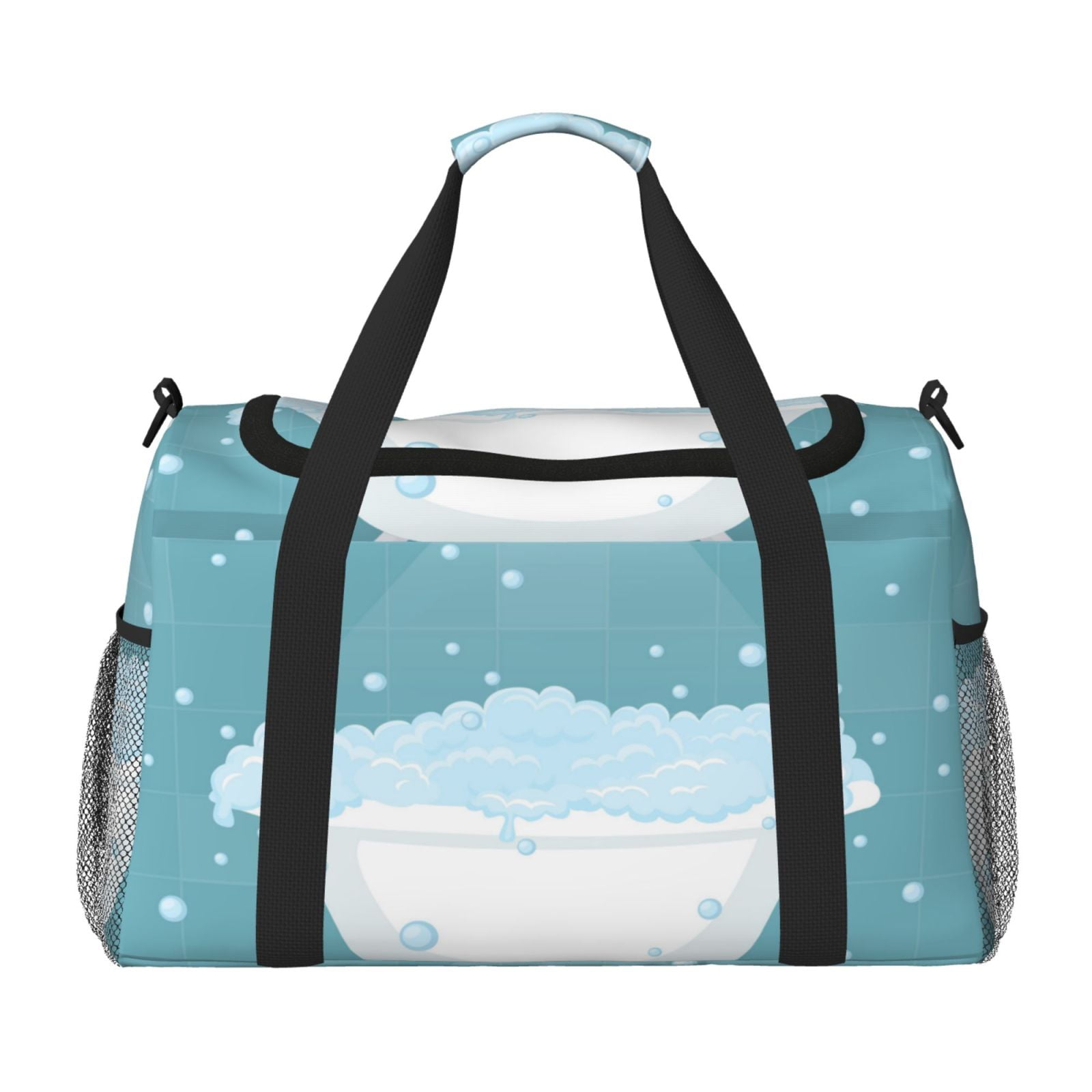 Fotbe Bathtub with Soap Bubbles Bolsa de Viaje con Estampado, Bolsa de ...