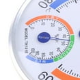Round Indoor Outdoor Hygrometer/ Humidity Gauge Indicator Temperature ...