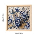DIY Hanukkah Pearl Diamond Painting Art Kit, Hanukkah Pearl Beads Art ...
