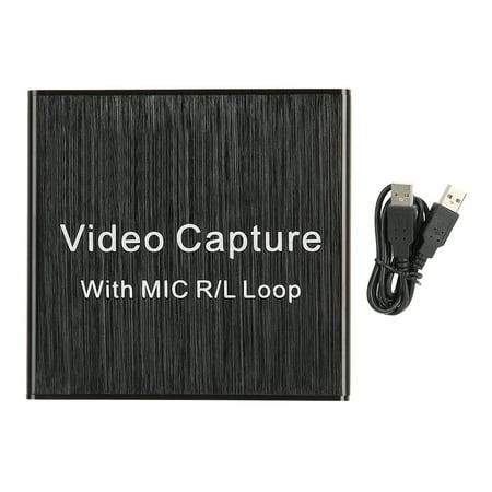 Video Capture Card, Game Capture Card, USB 2.0 Lpcm Small Size For Vlc ...