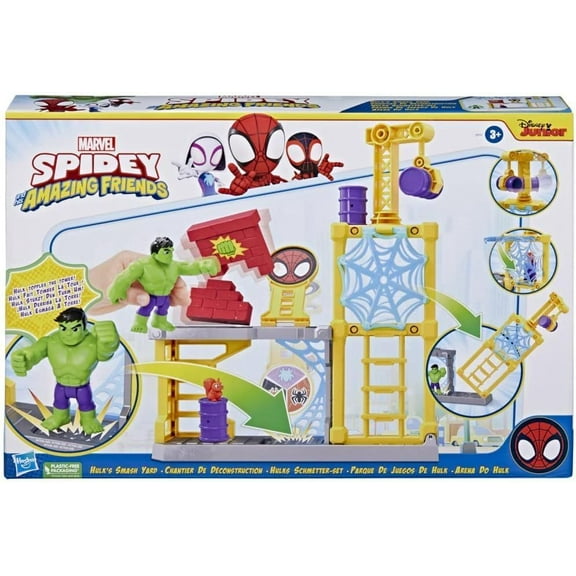 Spidey & Friends Interactive Talking Trace-E Bot Spider Toy, Sound ...