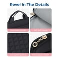 Bagsmart Upgrade Laptop Sleeve Case Compatible With 15 16 Macbook Hp