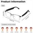 AI Smart Translation Glasses, Support 164 Languages, Anti-Blue Light ...