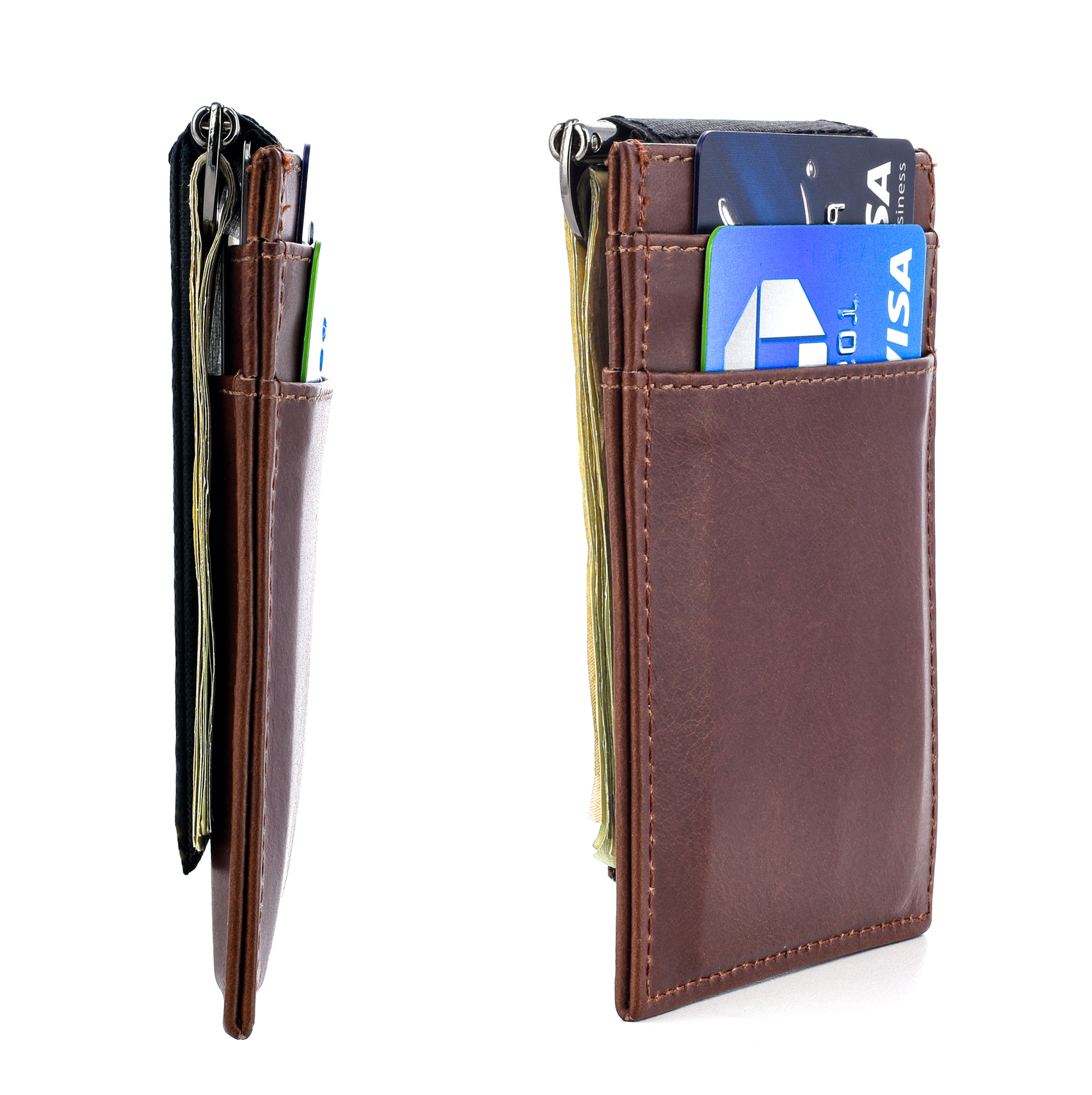 The Ryd with Cash Corral Minimalist Modular Wallet by Dockem: Genuine ...